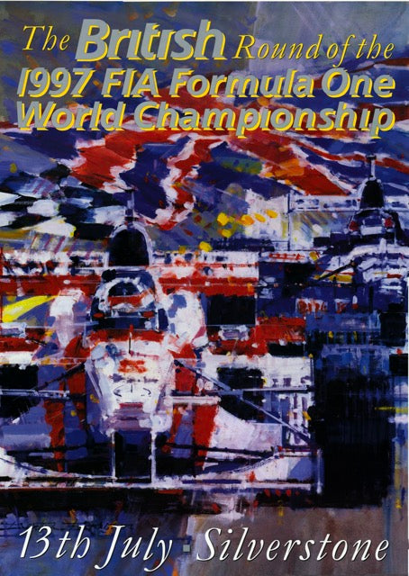 British Grand Prix Posters | Vintage British Poster | Grand Prix Posters