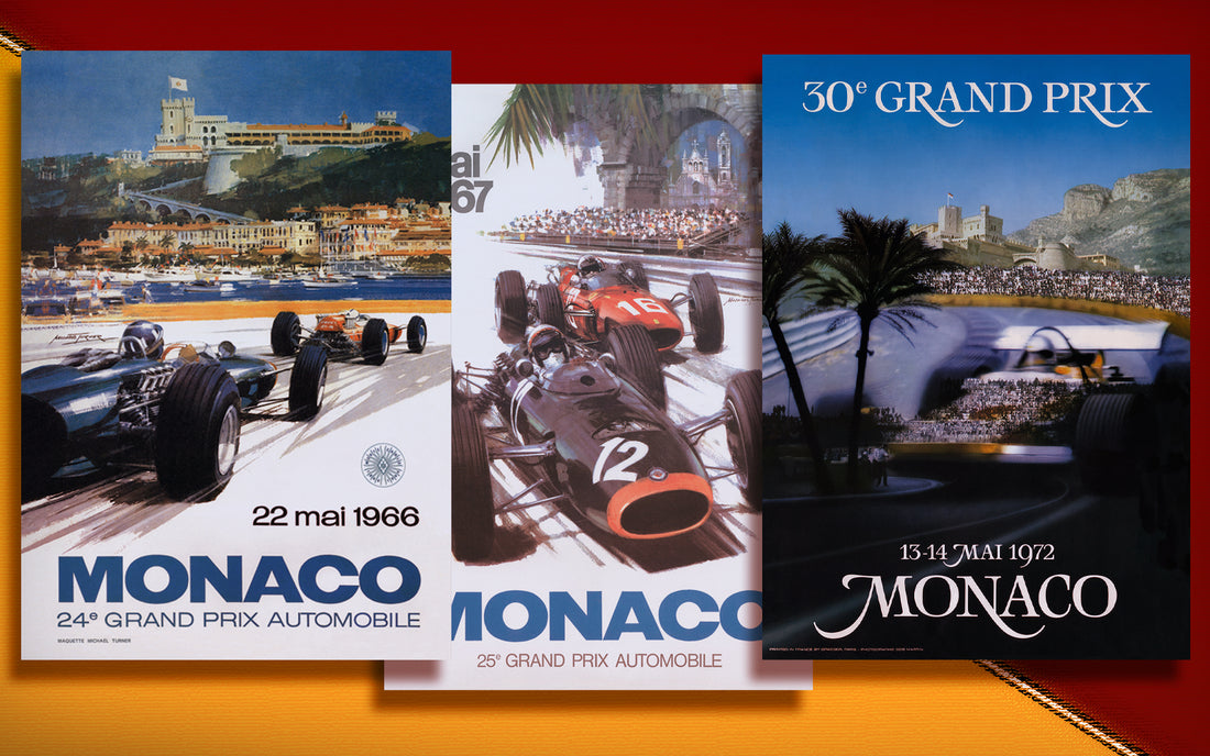 Vintage Formula 1 Posters | Historic Grand Prix Posters Worldwide